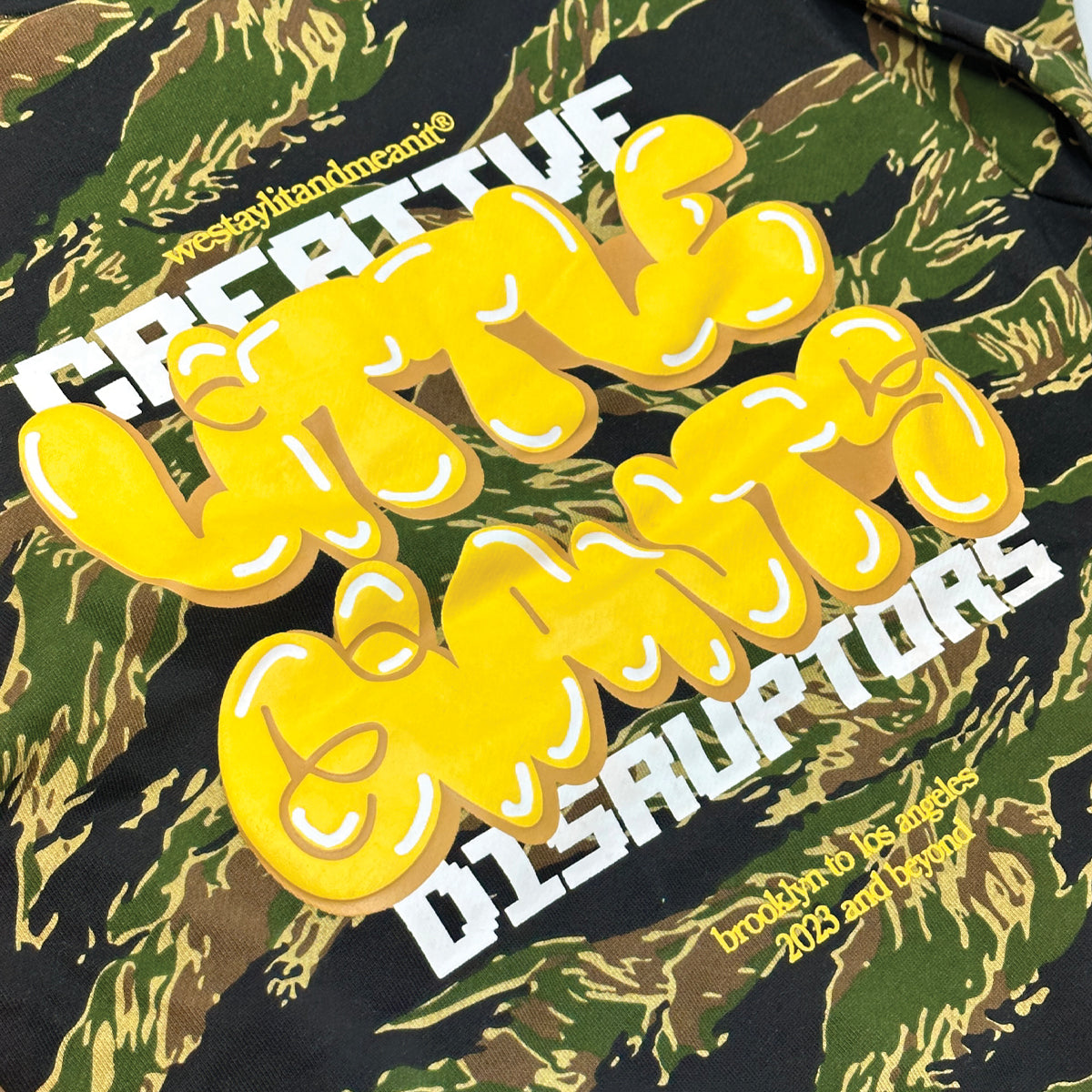 Creative Disruptors (Tiger Camo Hoodie + Jogger Set) – Little Giants