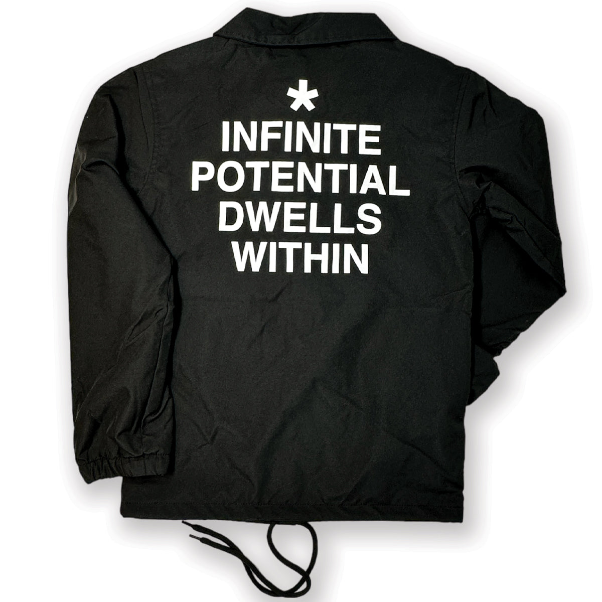 Infinite Potential Coach Jacket (Black) – Little Giants