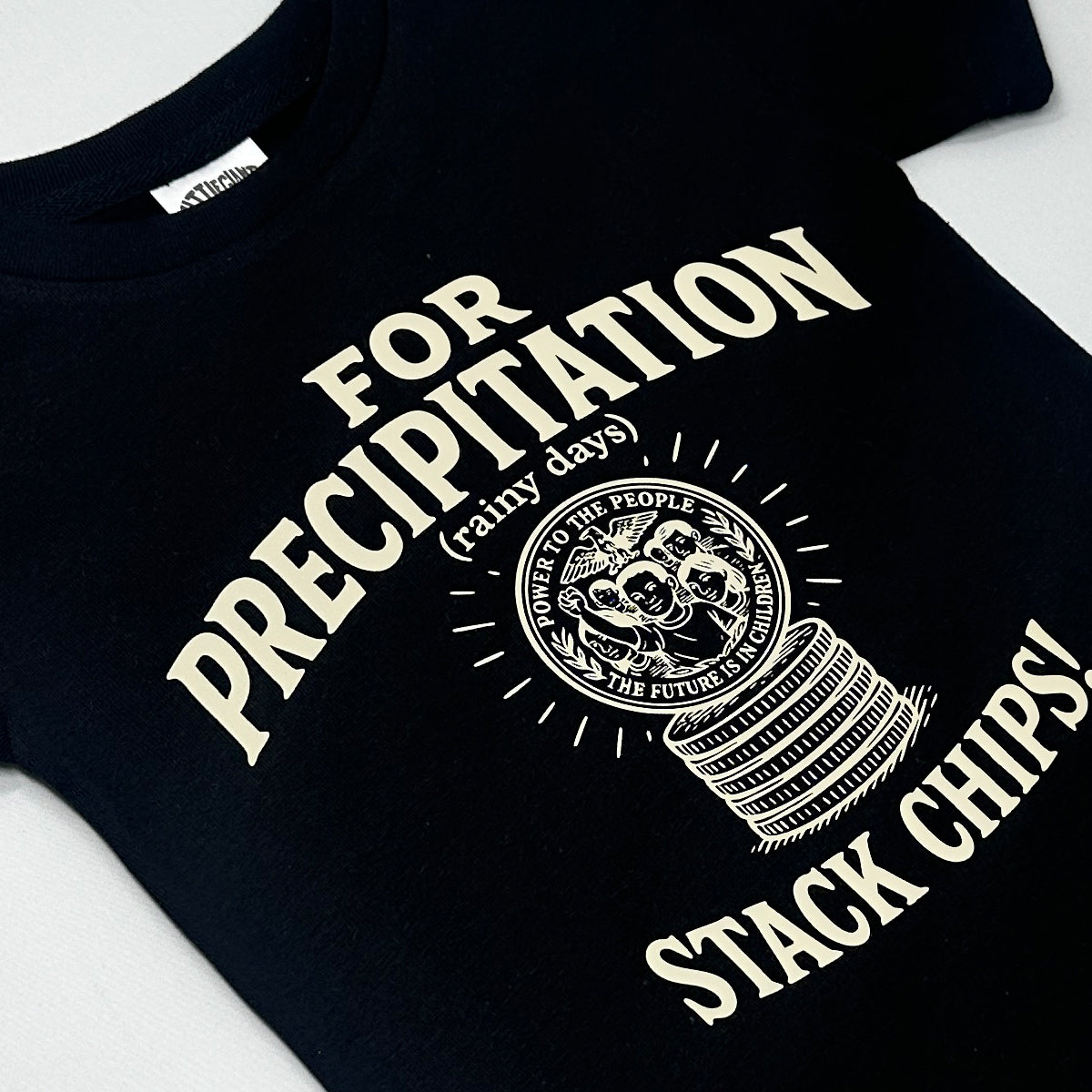 STACK CHIPS T-shirt (Black) – Little Giants
