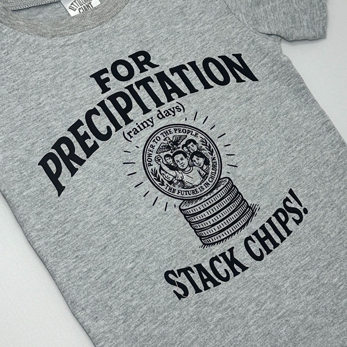 STACK CHIPS T-shirt (Heather) – Little Giants