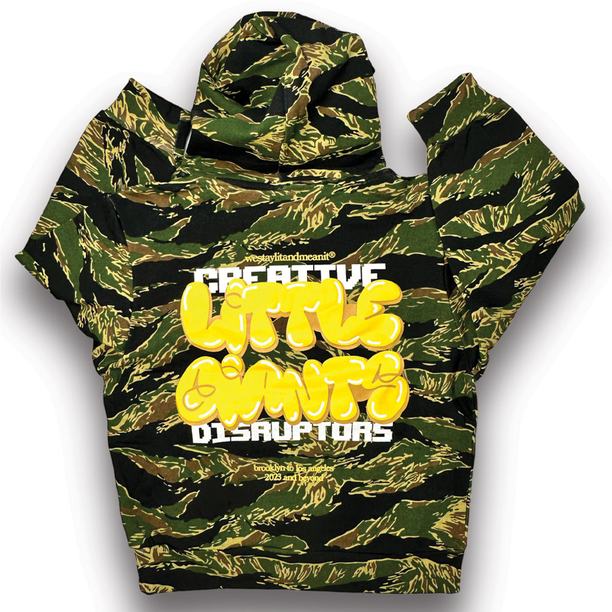 Creative Disruptors (Tiger Camo Hoodie + Jogger Set) – Little Giants