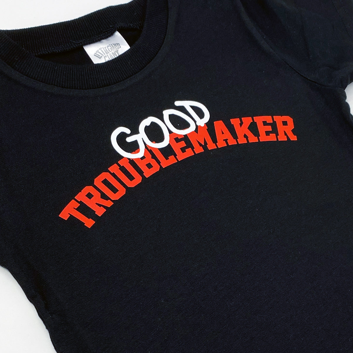 Troublemaker T-shirt (Black) – Little Giants
