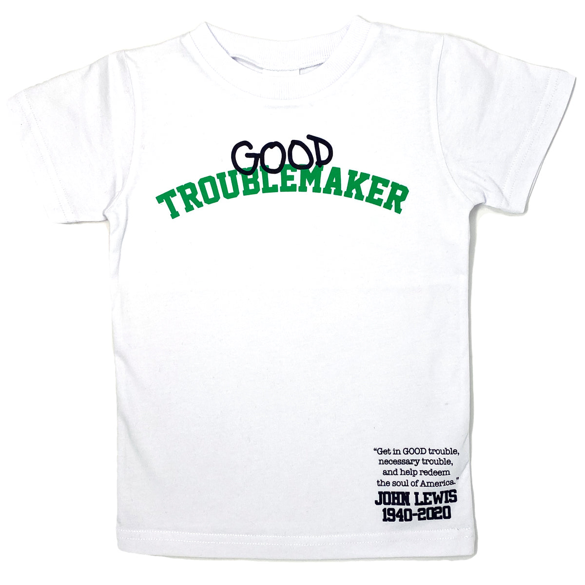 GOOD Troublemaker T-shirt (White) – Little Giants