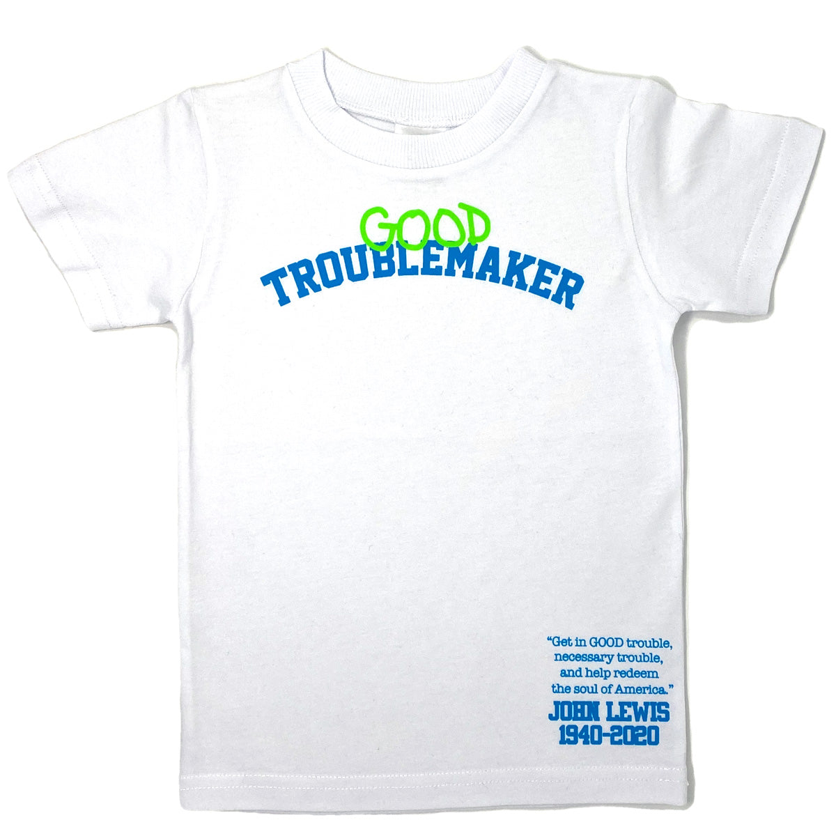Troublemaker T-shirt (White) – Little Giants