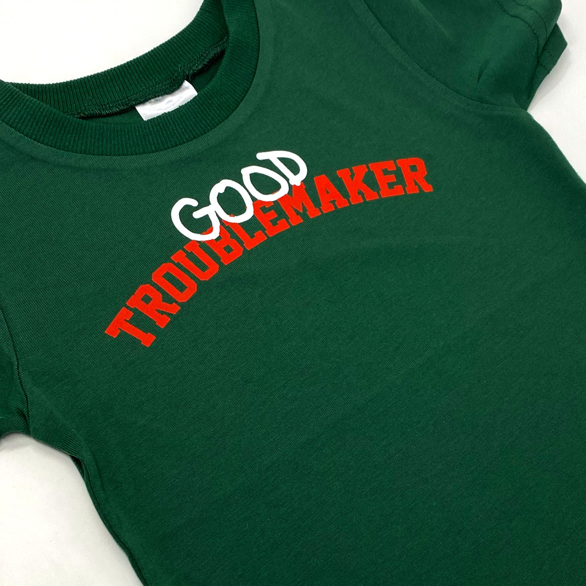 Troublemaker T-shirt (Kale) – Little Giants