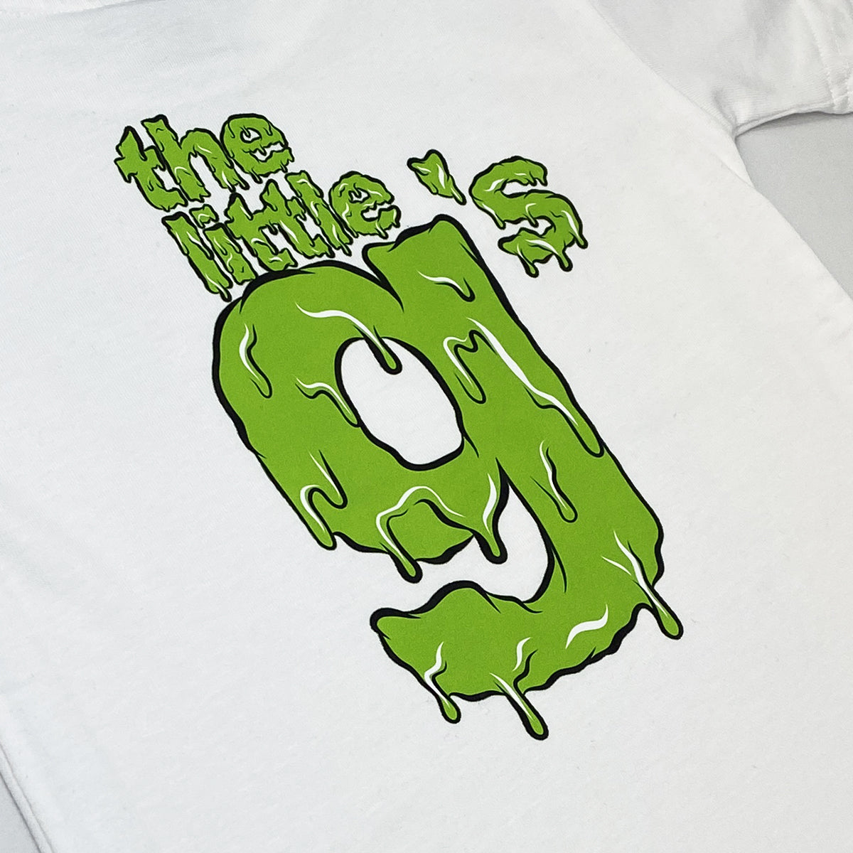 Little g's Lime Slime T-shirt (White) – Little Giants