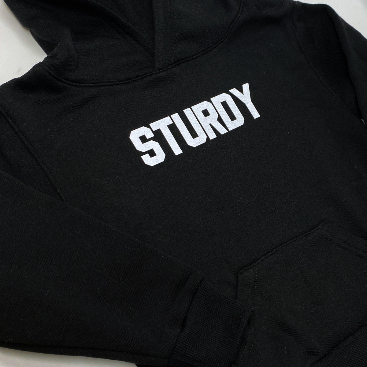 Sturdy Hoodie (Black) – Little Giants