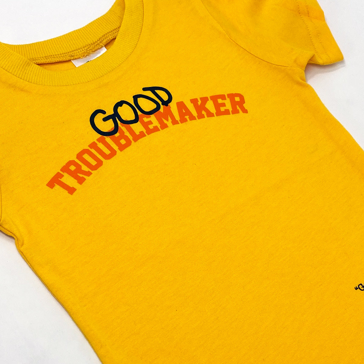 Troublemaker T-Shirt (Yellow) – Little Giants