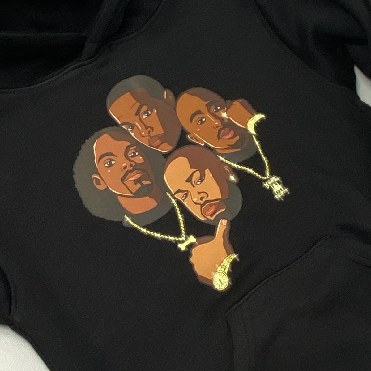 The ROW Hoodie (Black) – Little Giants