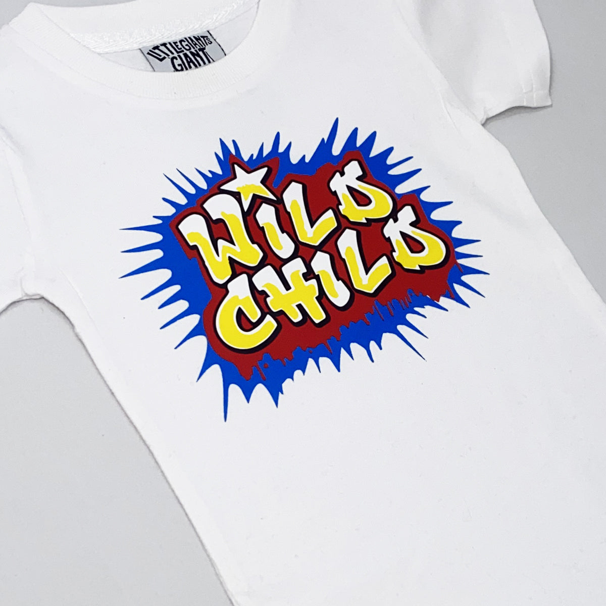 Wild Child Onesie (White) – Little Giants